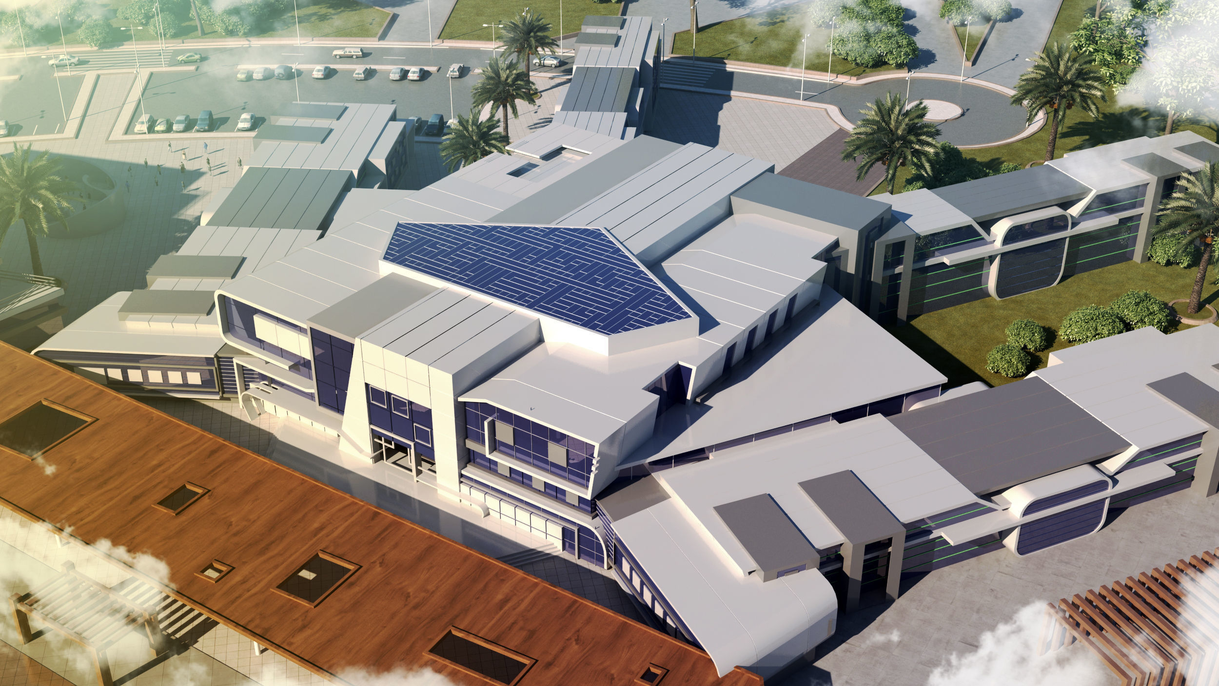international youth center 3D model | CGTrader