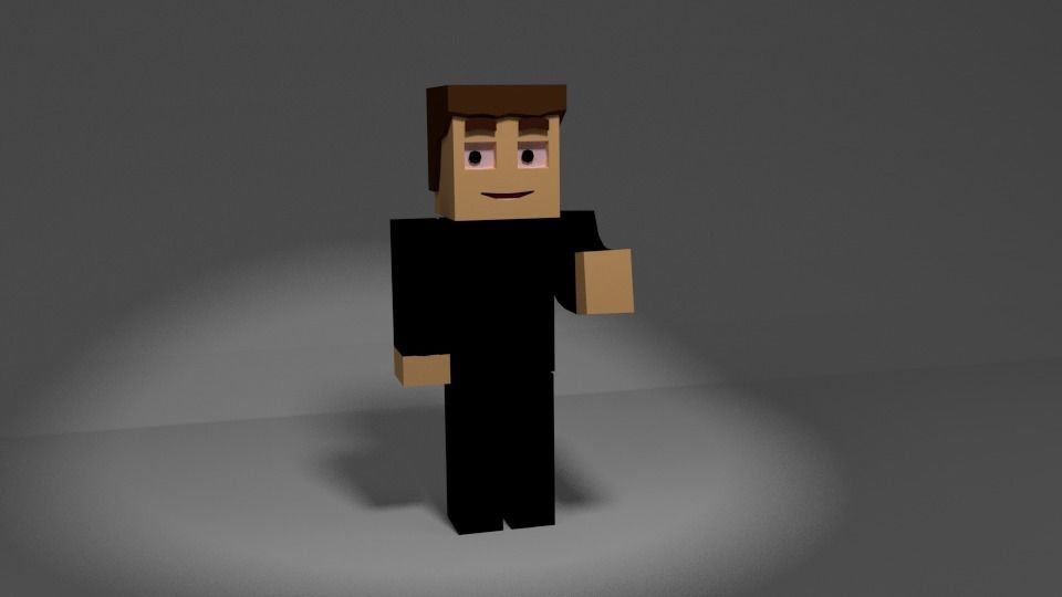 3D model Minecraft Character VR / AR / low-poly | CGTrader