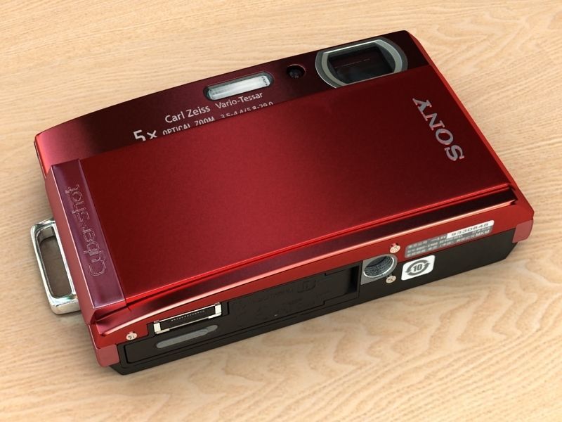 Sony Cybershot DSC-T300 3D model | CGTrader