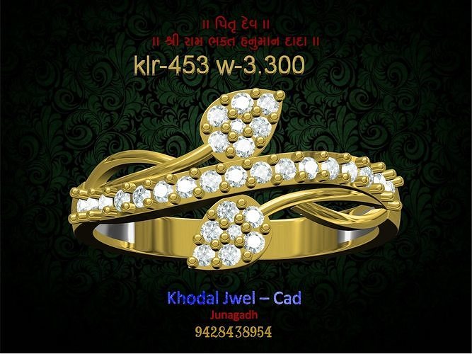 3D model ladies ring VR / AR / low-poly | CGTrader