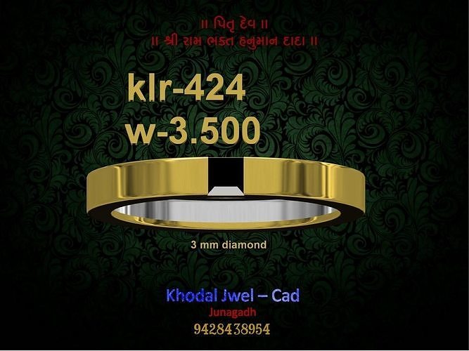 3D model ladies ring VR / AR / low-poly | CGTrader