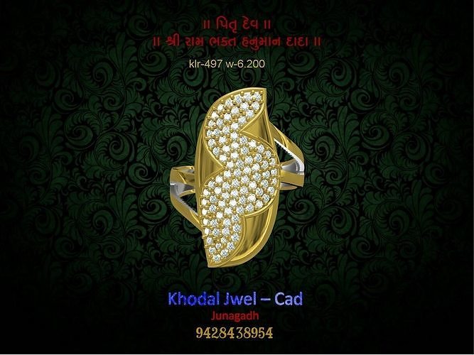 3D model ladies ring VR / AR / low-poly | CGTrader