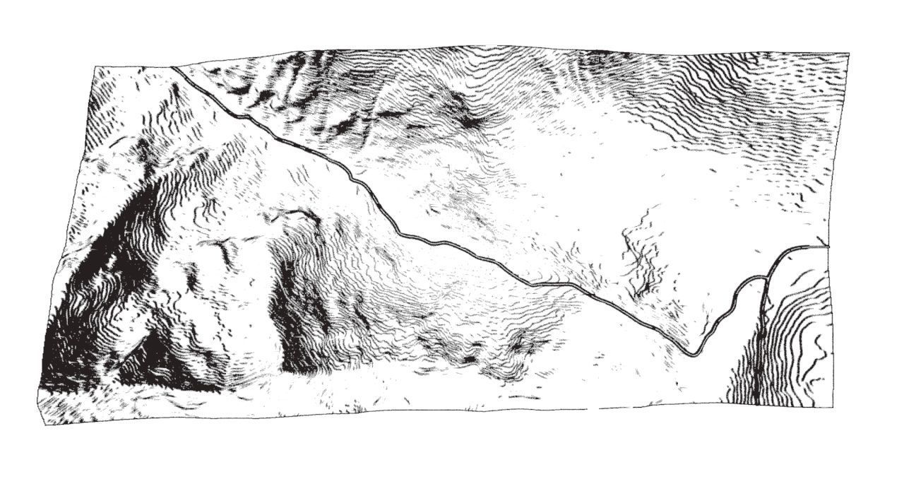 Llanberis Pass Topographical Map 3D model | CGTrader