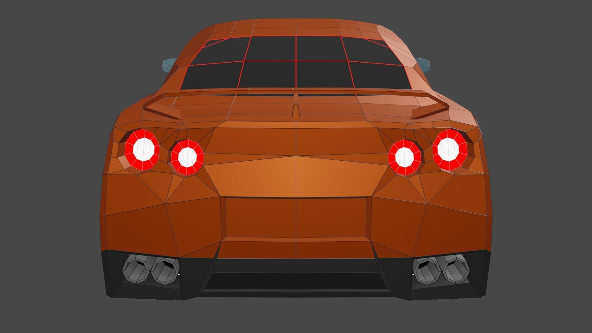 3D model Nissan GTR R35 VR / AR / low-poly | CGTrader
