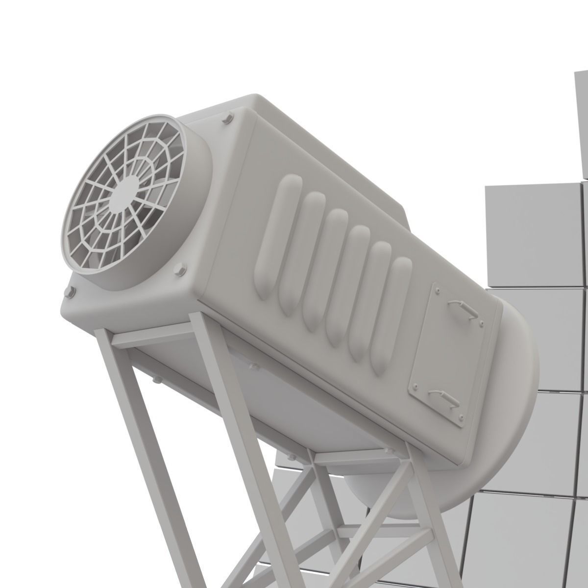 Solar Stirling Engine 3D model | CGTrader