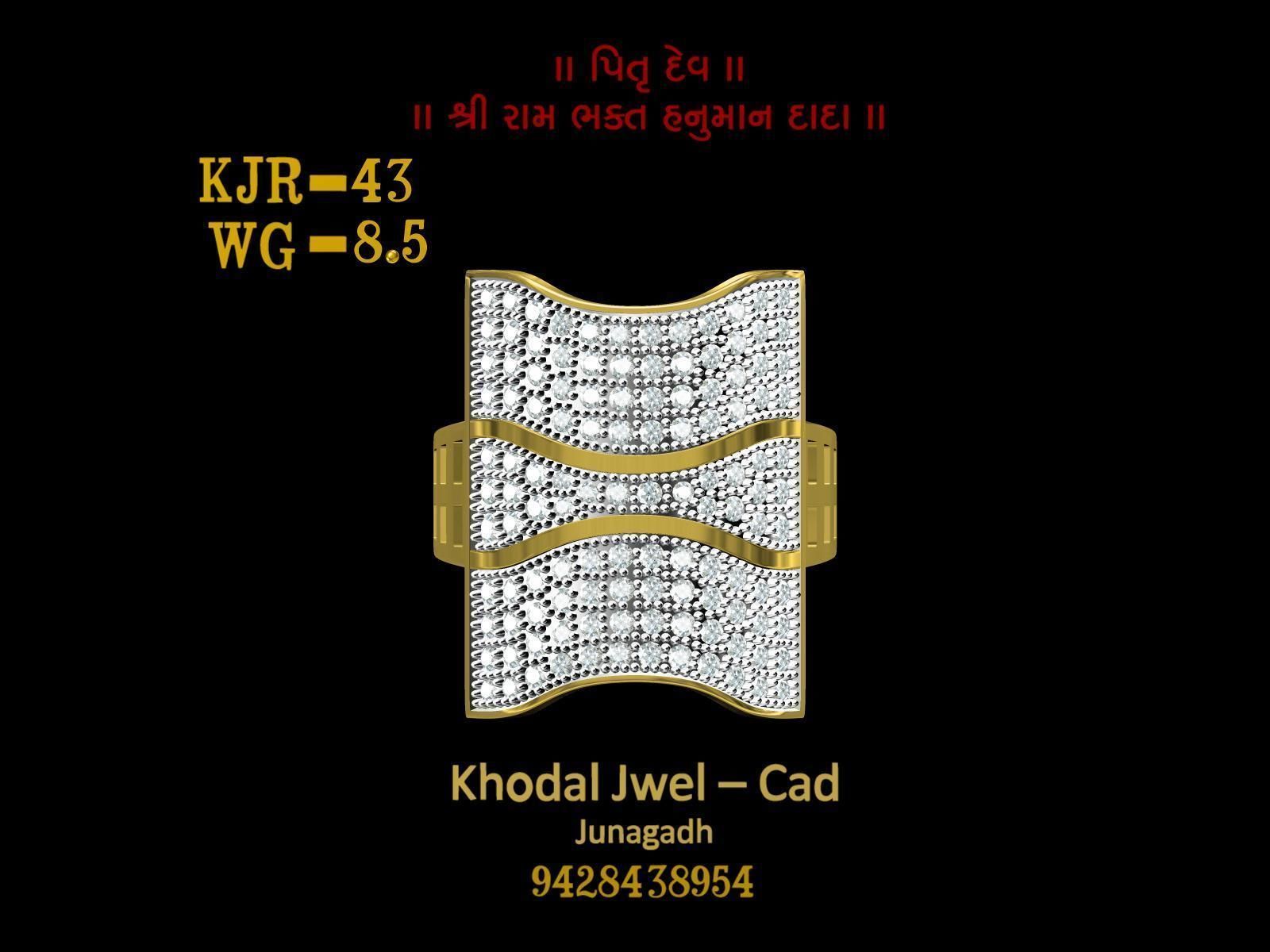 3D model male ring VR / AR / low-poly | CGTrader