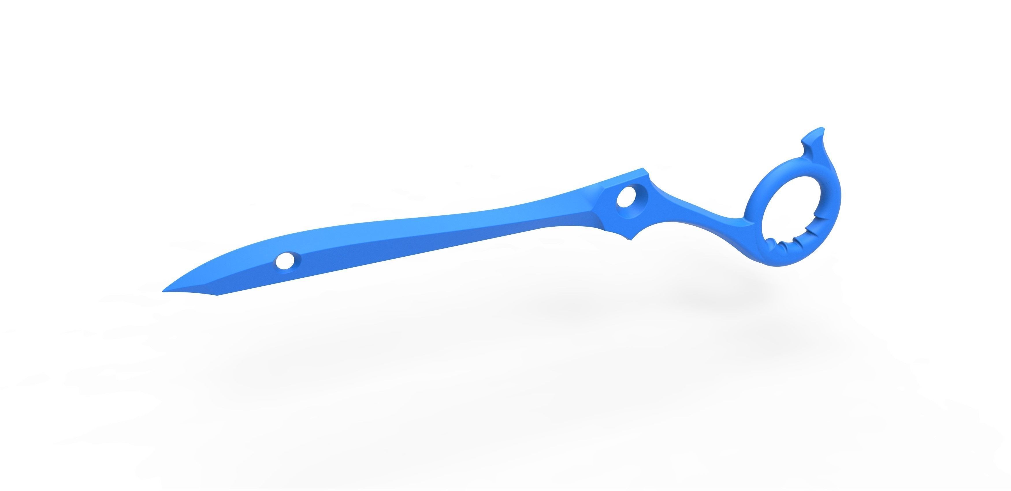 Scissor blade Sword of Nui Harime from Kill La Kill 3D model 3D ...
