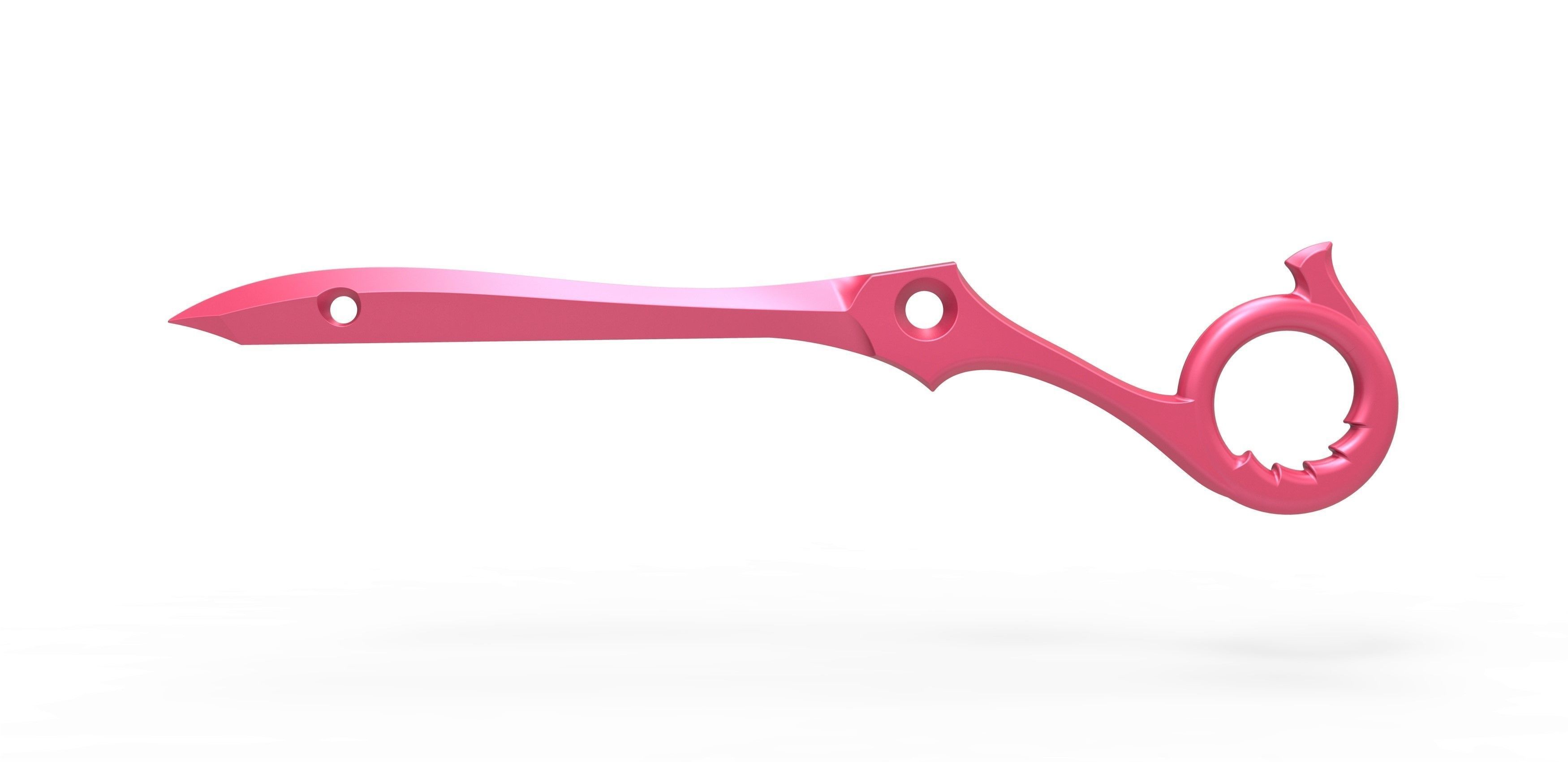 Scissor blade Sword of Nui Harime from Kill La Kill 3D model 3D ...