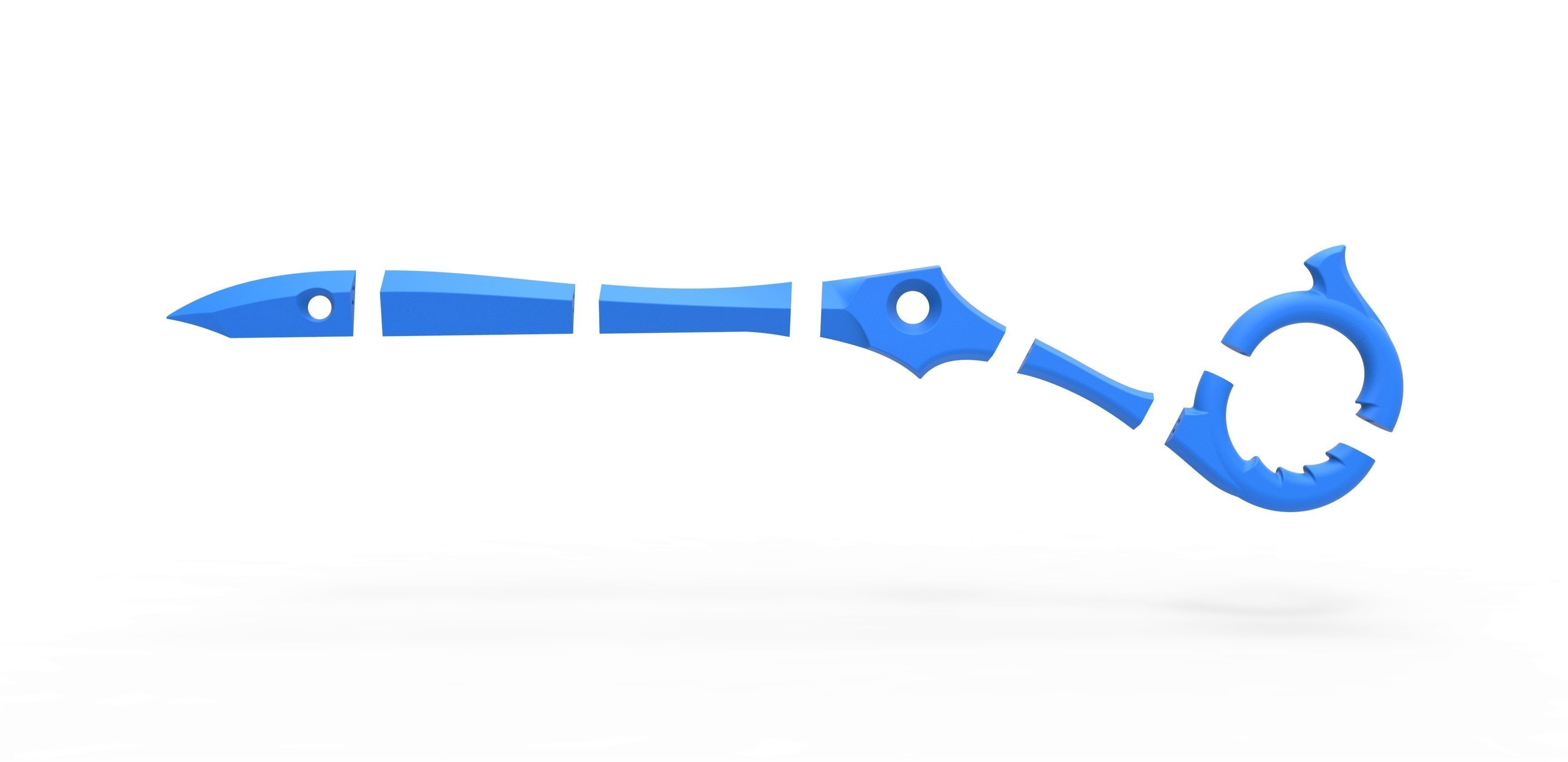 Scissor blade Sword of Nui Harime from Kill La Kill 3D model 3D ...