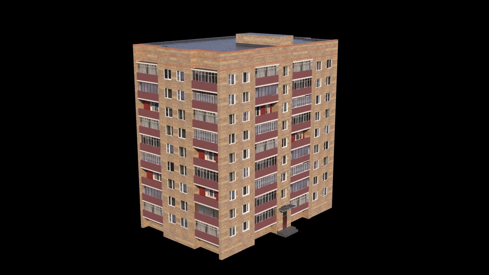 Russian buildings pack 3D model | CGTrader