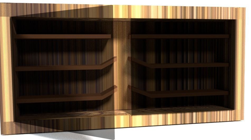 3D model showcase or cupboard VR / AR / low-poly animated | CGTrader