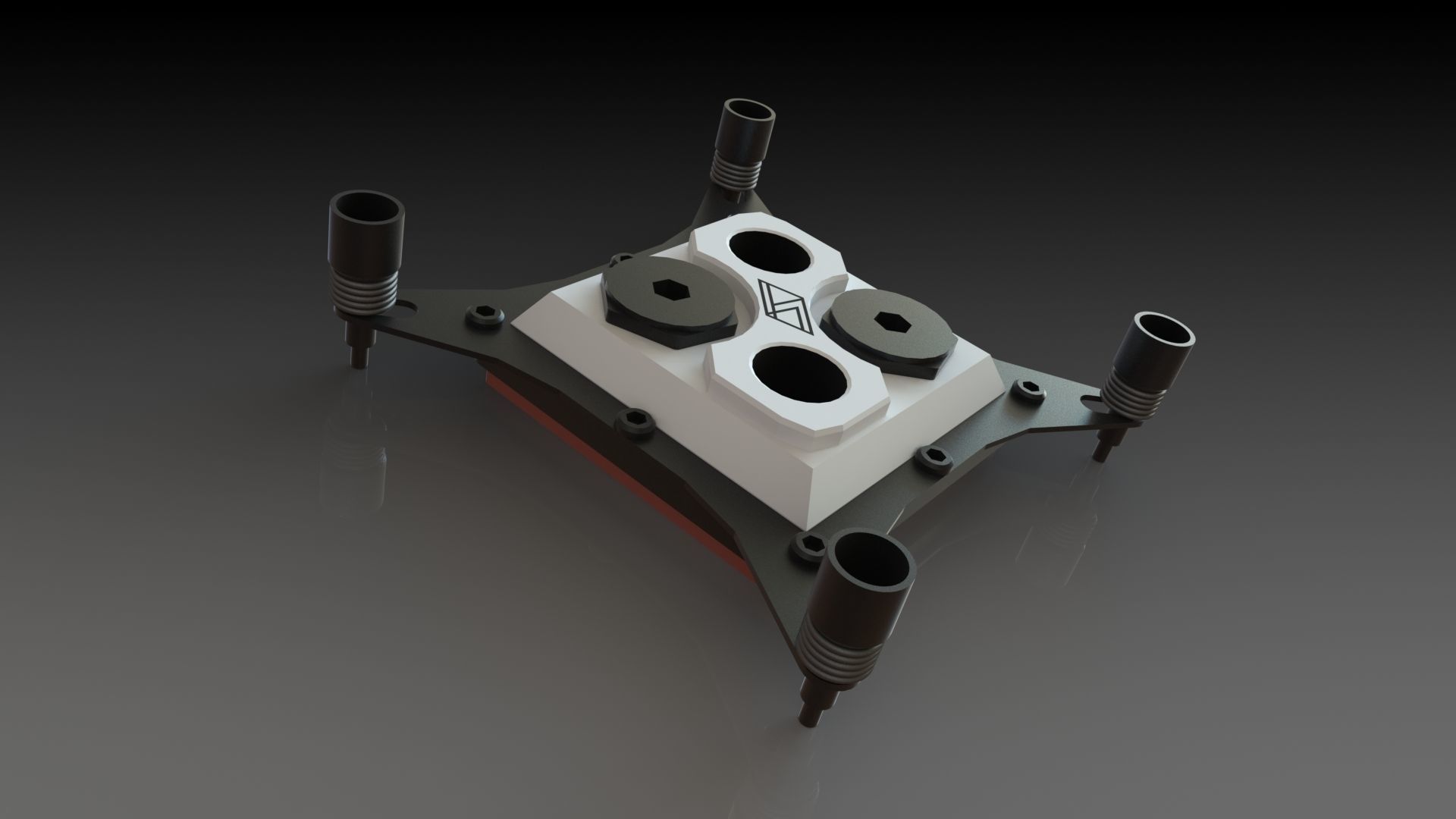 Swiftech Apogee HD CPU Waterblock 3D model | CGTrader