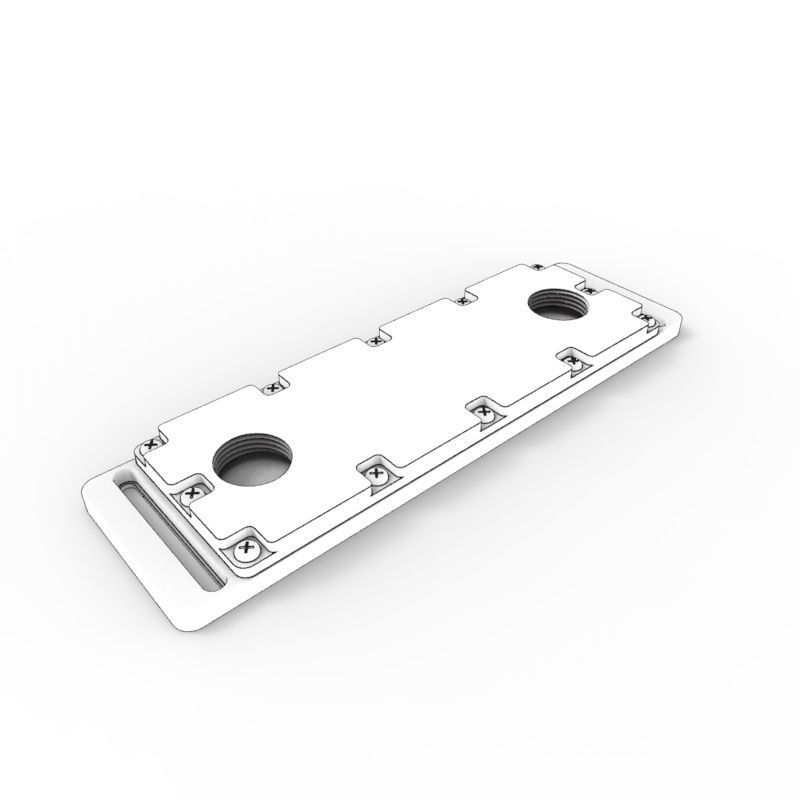 Bitspower Galaxy RAM Waterblock 3D model | CGTrader