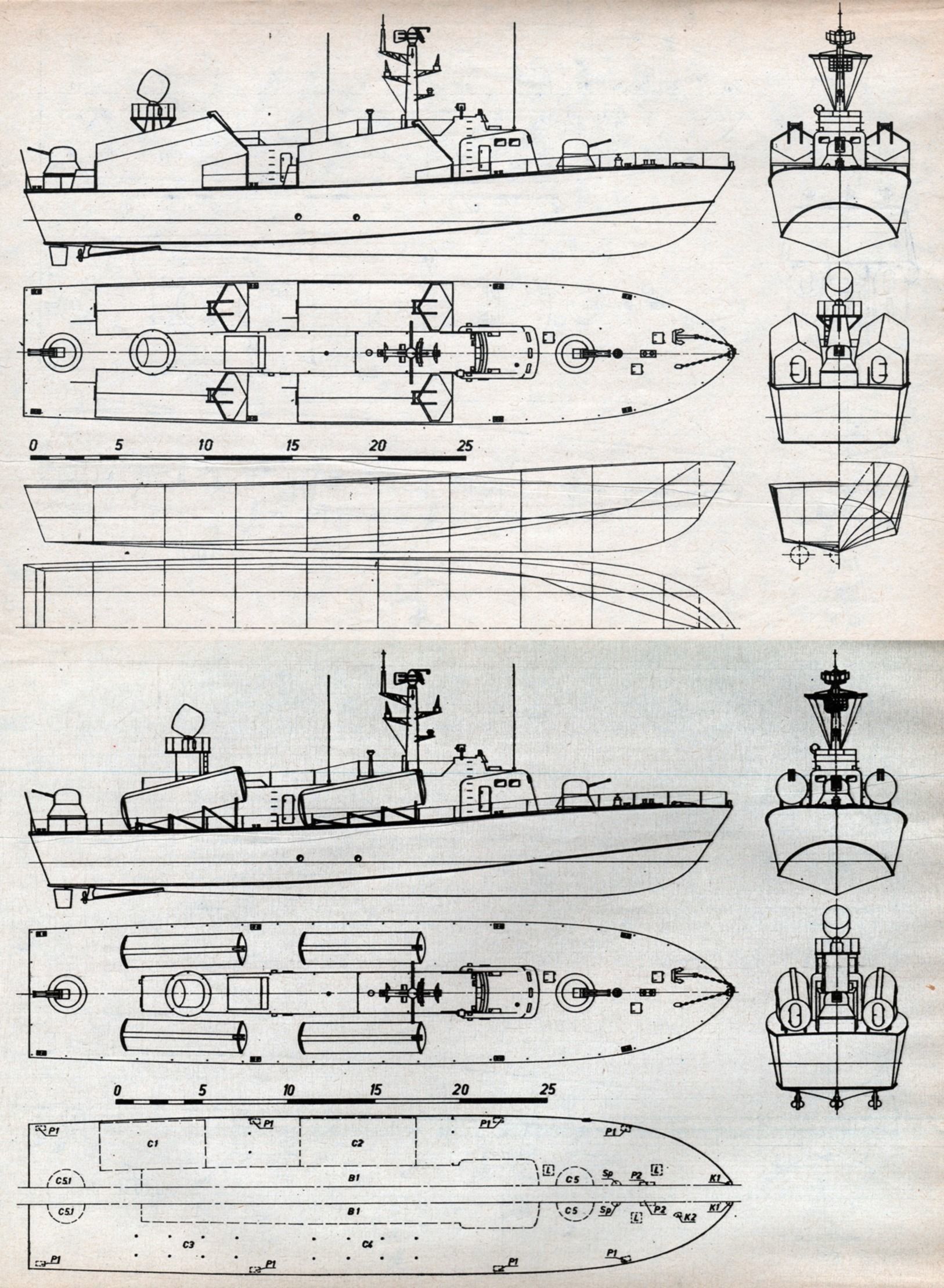 Russian Rocket Boat Project 205 NATO OSA I and OSA II 3D model | CGTrader