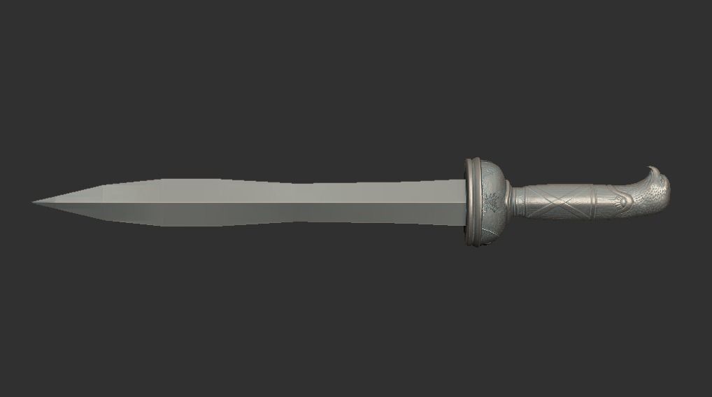 Sword Gladius 3D model | CGTrader