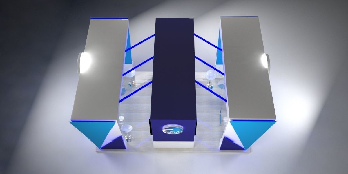 Triple arch stand 3D model | CGTrader