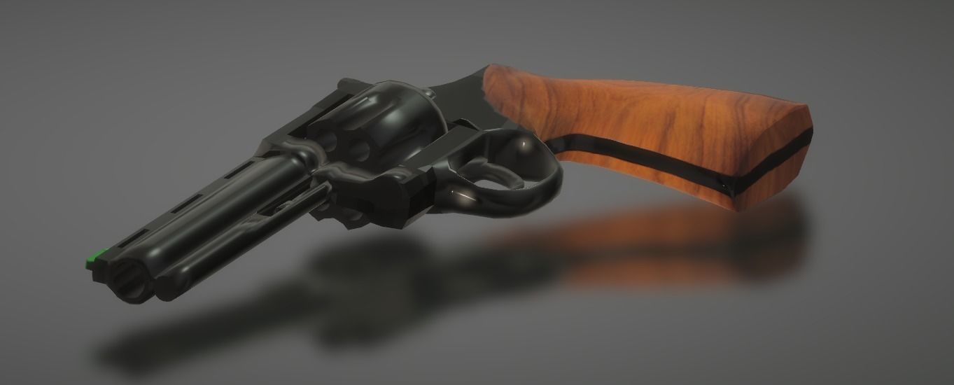 3D model Colt Python VR / AR / low-poly | CGTrader