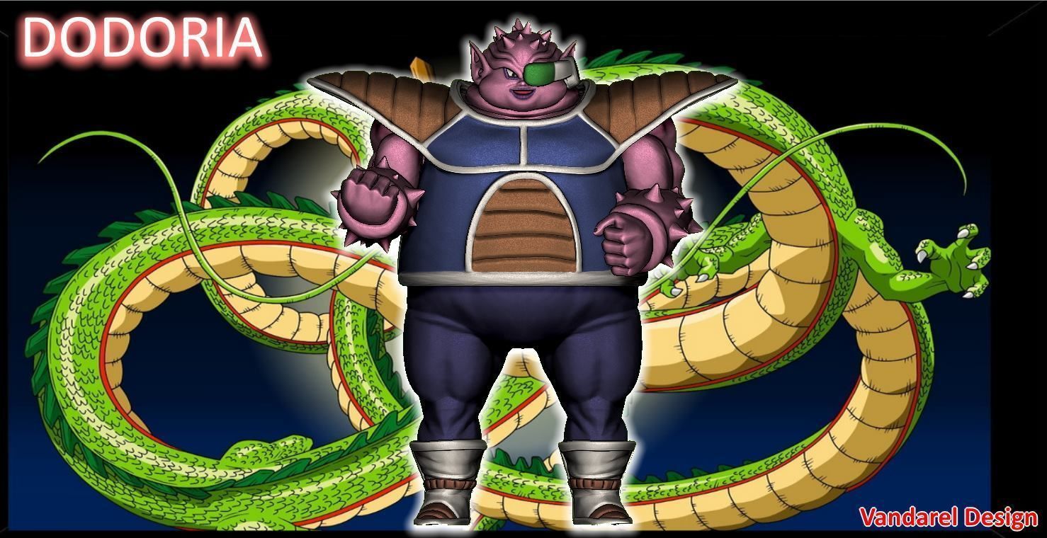 Dodoria 20cm 3D model 3D printable | CGTrader