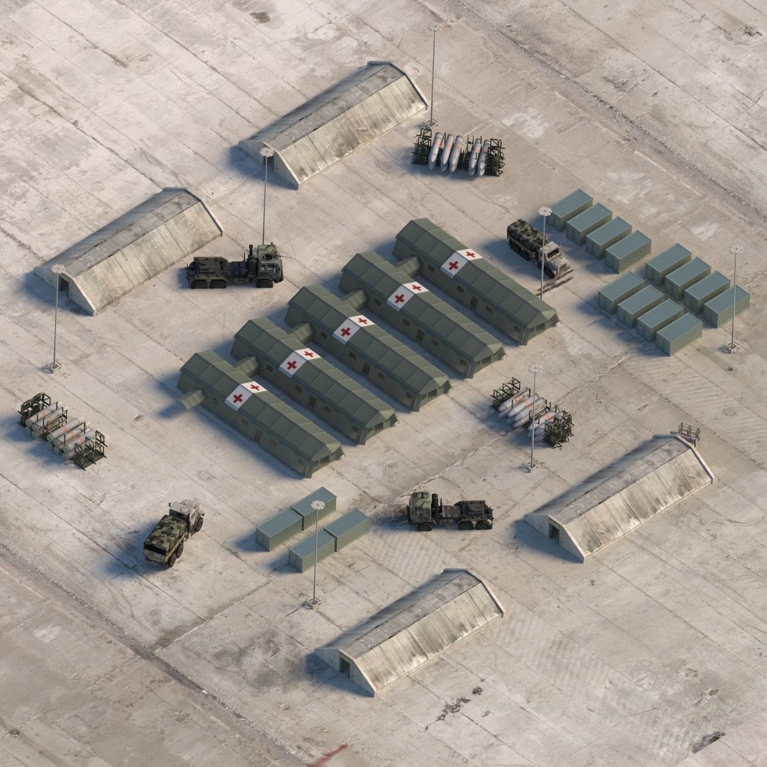 Military Bunker 3D Model 3D model | CGTrader