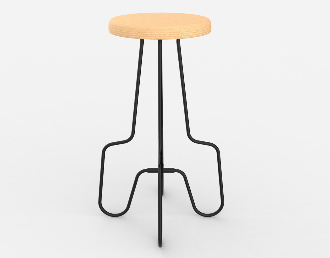 Stool 03 free 3D model | CGTrader