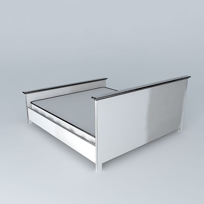 bed frame - bedroom free 3D model | CGTrader