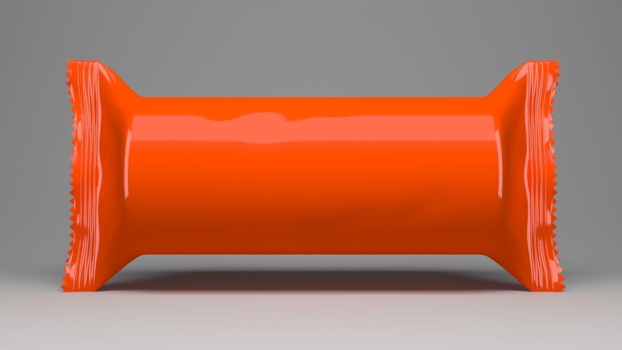 Product render Biscuit packet 3D model 3D model | CGTrader