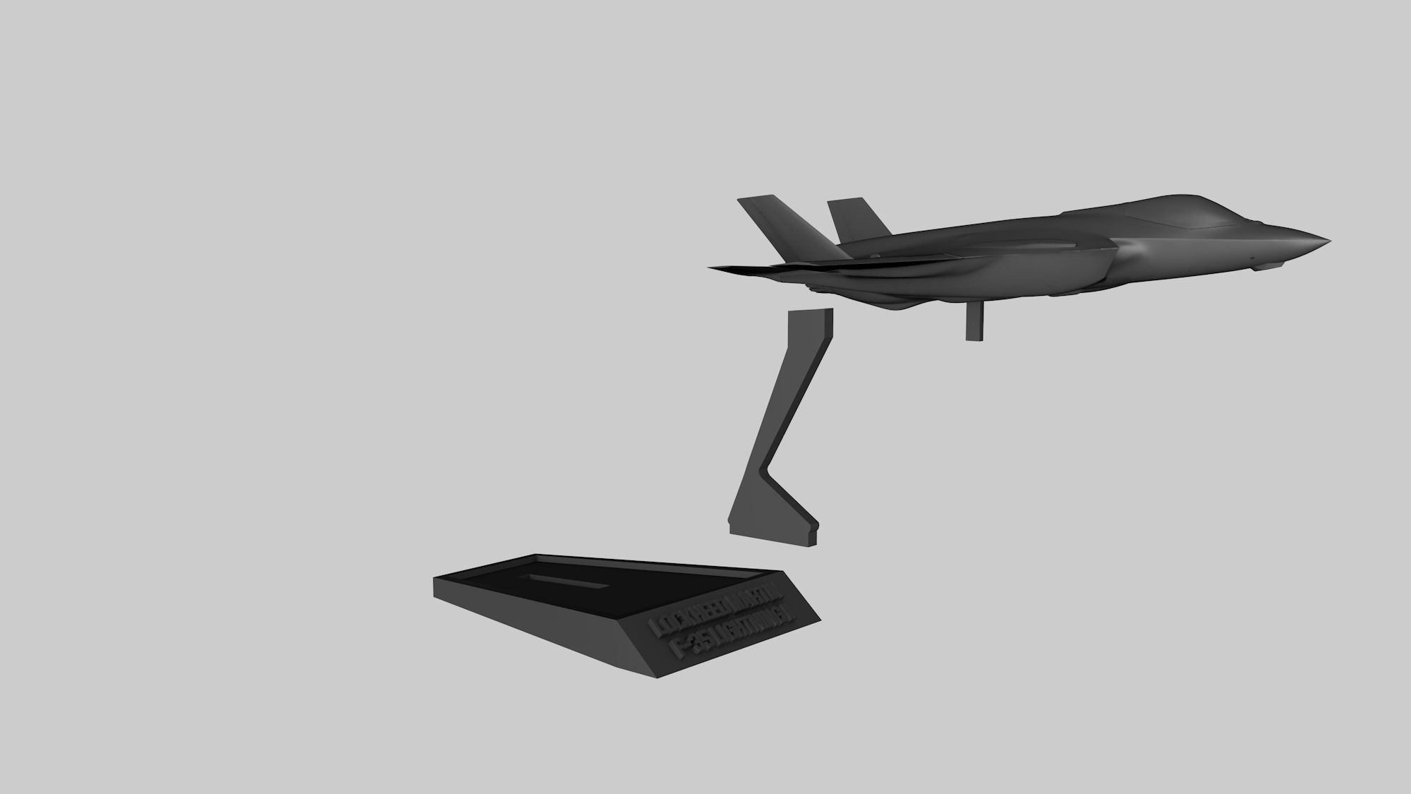 Lockheed Martin F-35A 3D model 3D printable | CGTrader