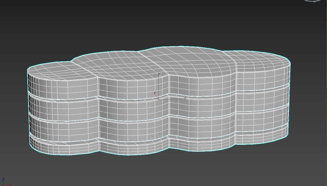 3d cloud infographic 3D model | CGTrader
