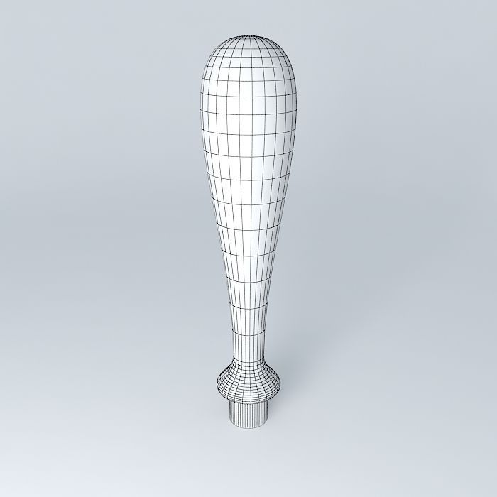 Chisel handle free 3D model | CGTrader