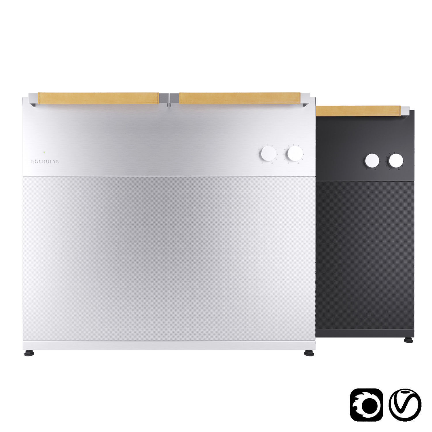 Booster BBQ 200 by Roshults free 3D model | CGTrader