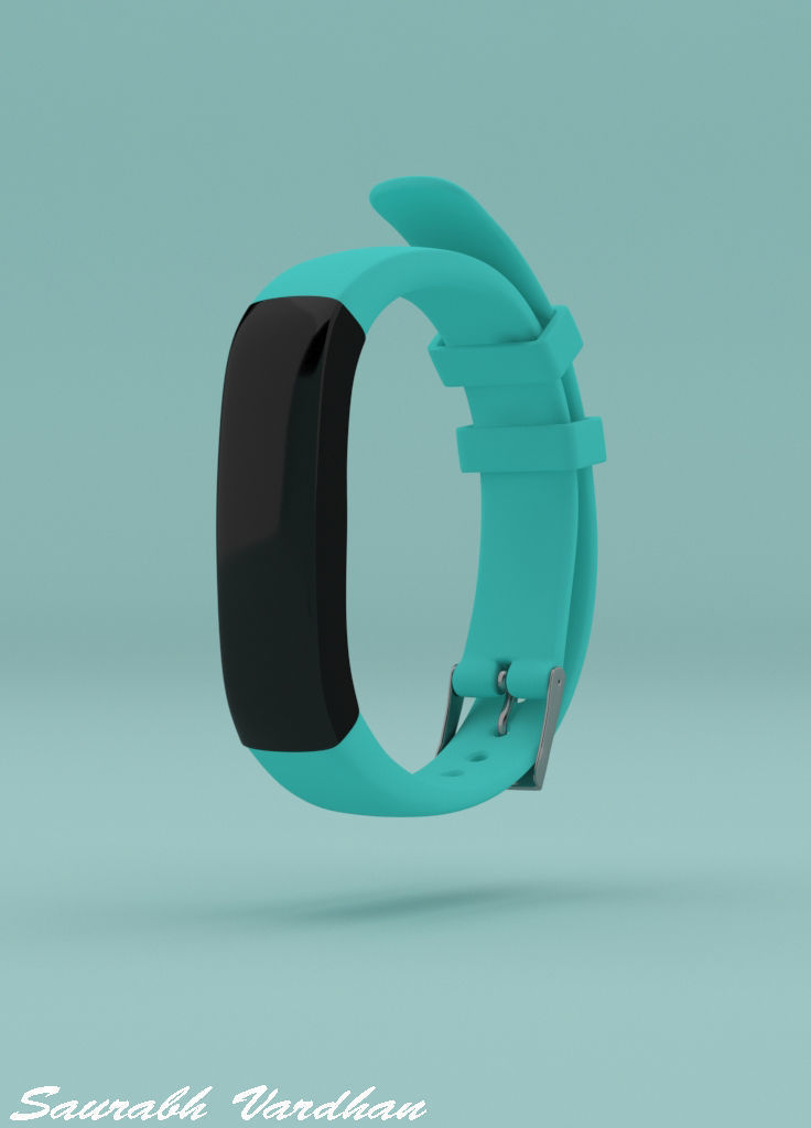 Wrist Band 3D model | CGTrader
