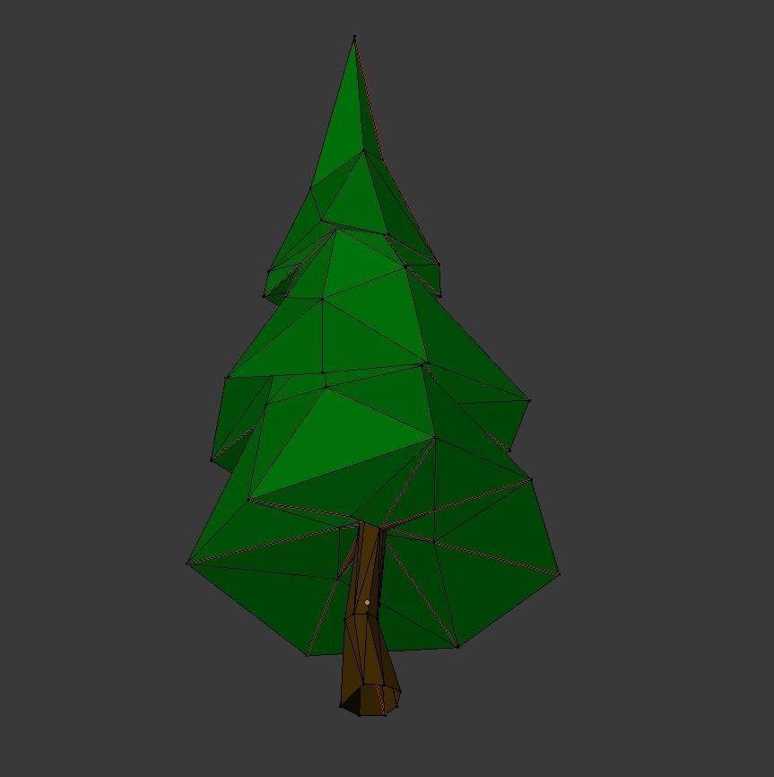 tree spruce free VR / AR / low-poly 3D model | CGTrader