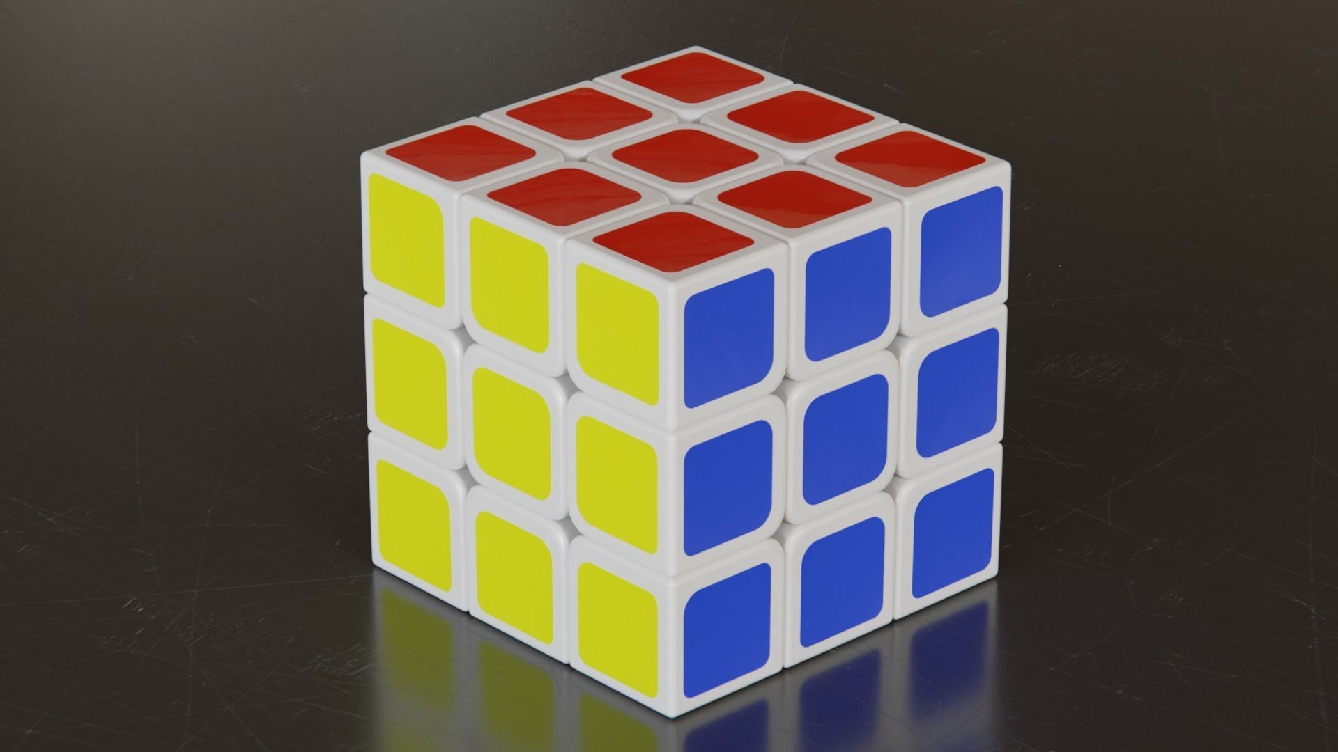 3D model Rubiks Cube VR / AR / low-poly animated | CGTrader