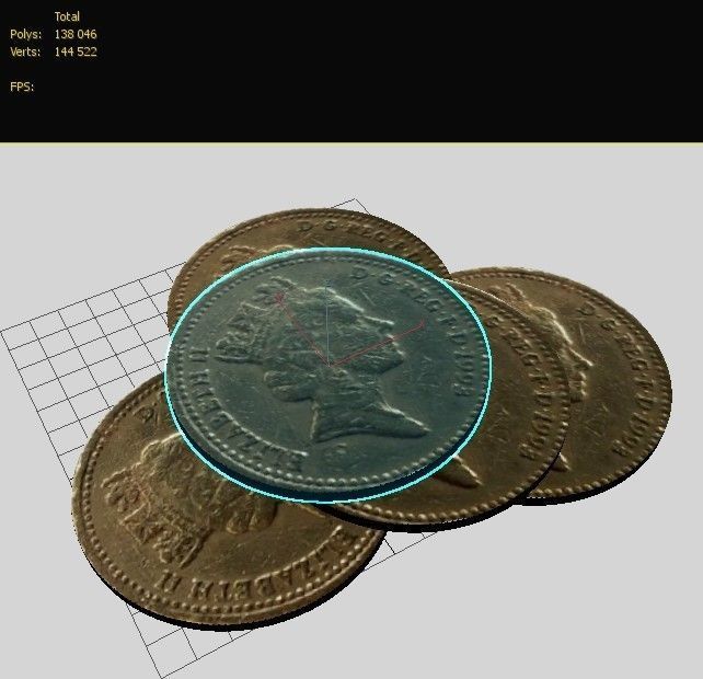 British Pound Coin 3D model | CGTrader