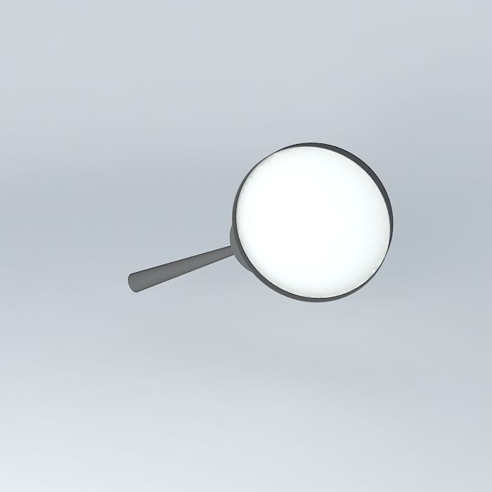 magnifier magnifying glass free 3D model | CGTrader