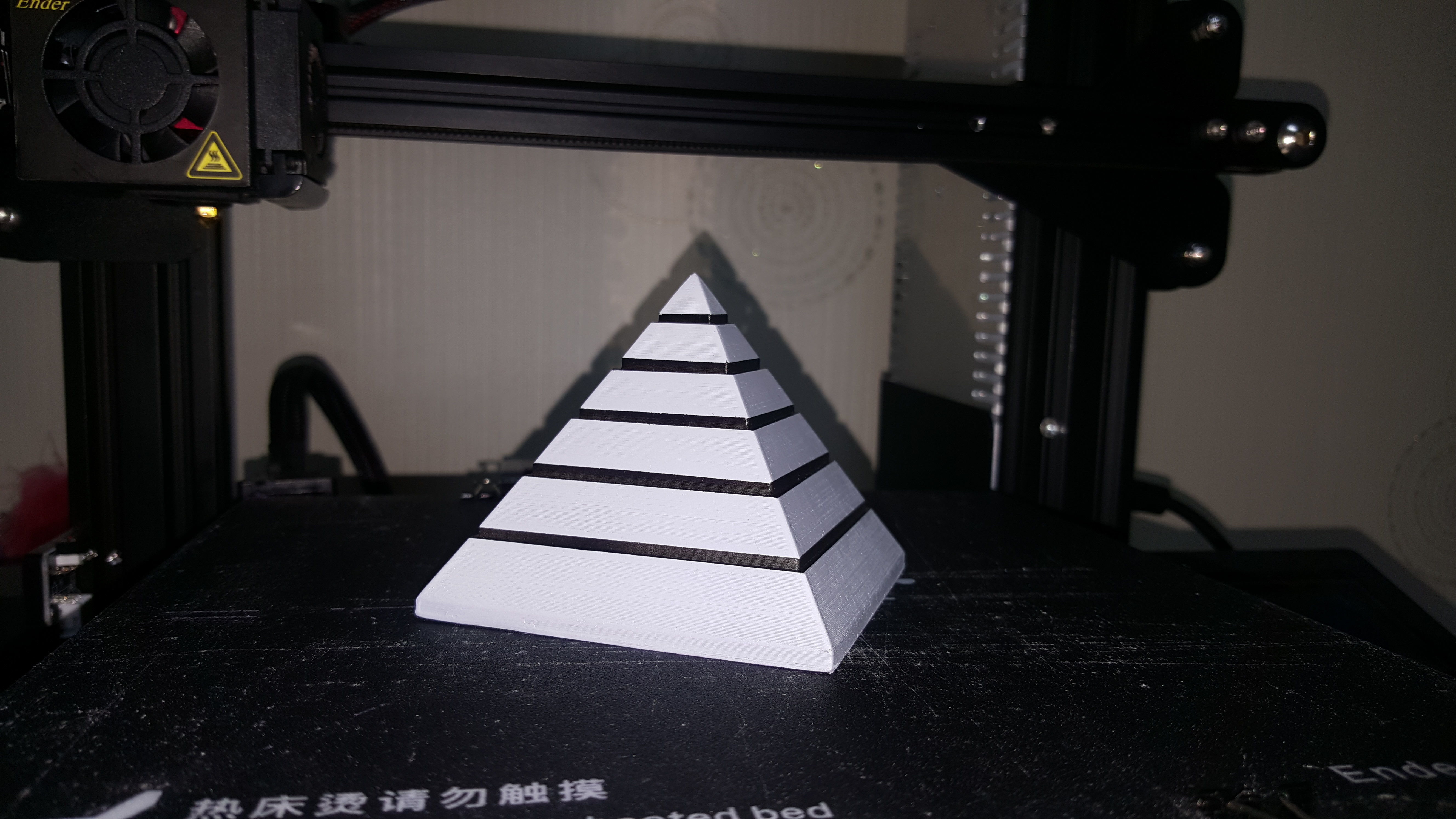 Sky castle Pyramid 3D model 3D printable | CGTrader