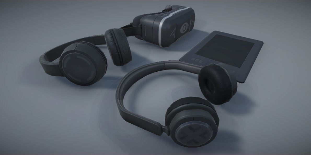 3D model Gadget Pack VR / AR / low-poly | CGTrader