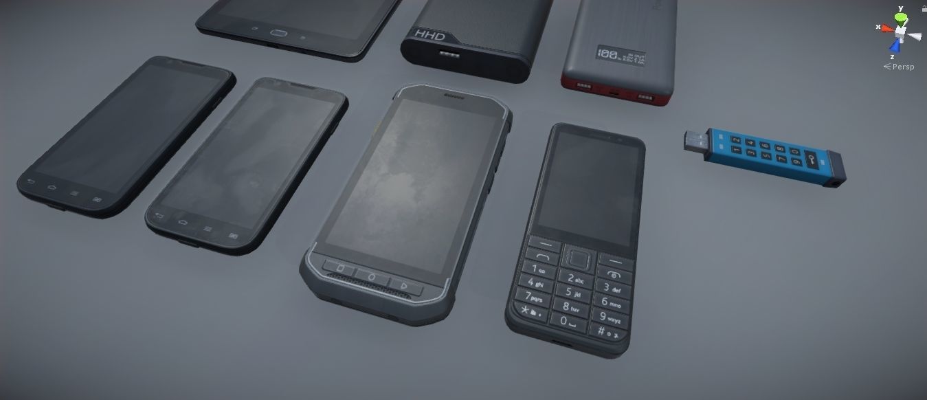 3D model Gadget Pack VR / AR / low-poly | CGTrader