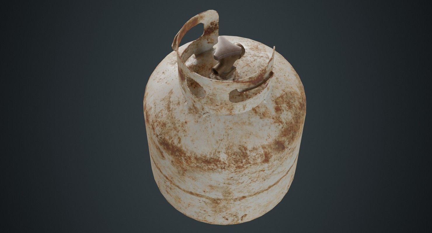 3D model Propane Tank 1B VR / AR / low-poly | CGTrader