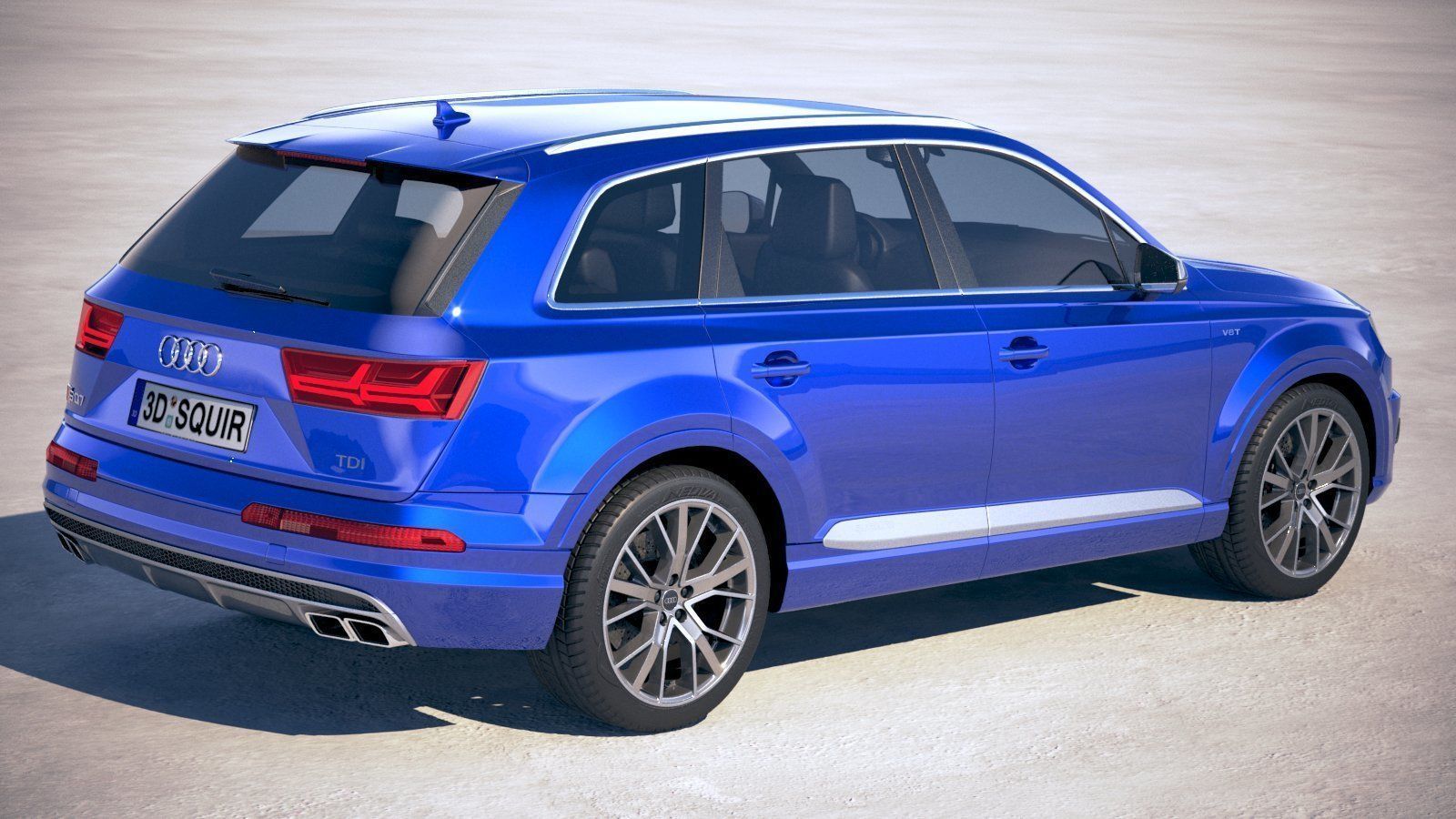 Audi SQ7 2019 3D model | CGTrader