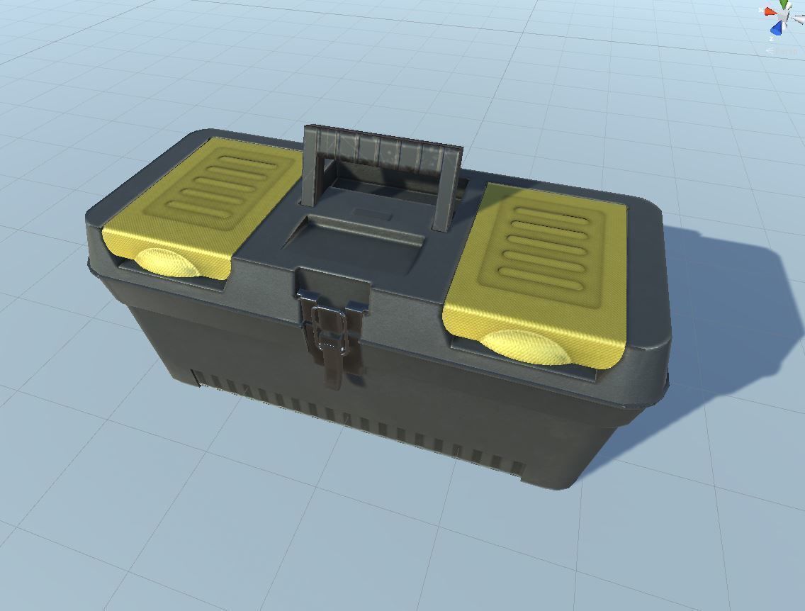 3D model Tool box VR / AR / low-poly rigged | CGTrader