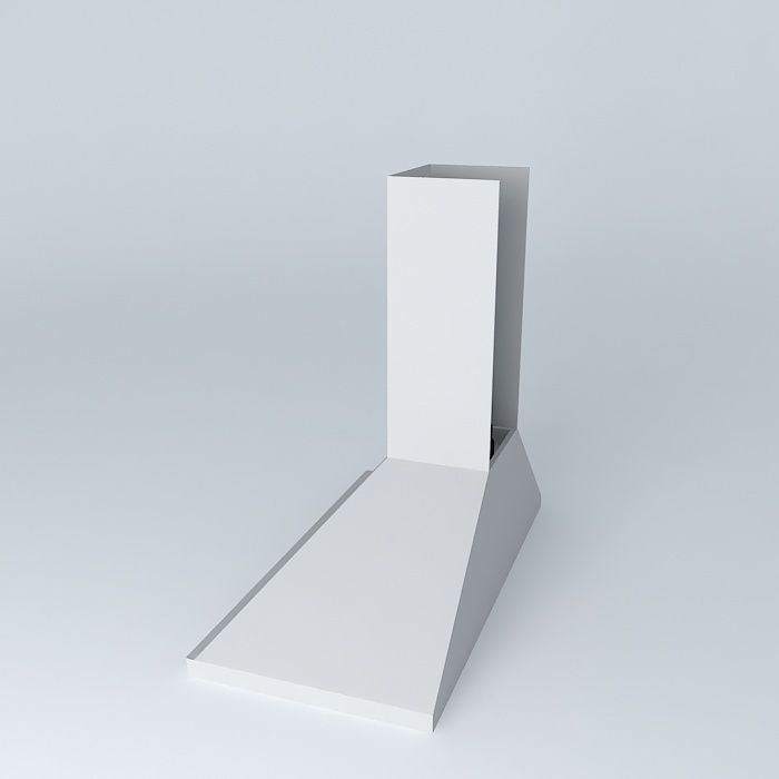 hood 900мм free 3D model | CGTrader