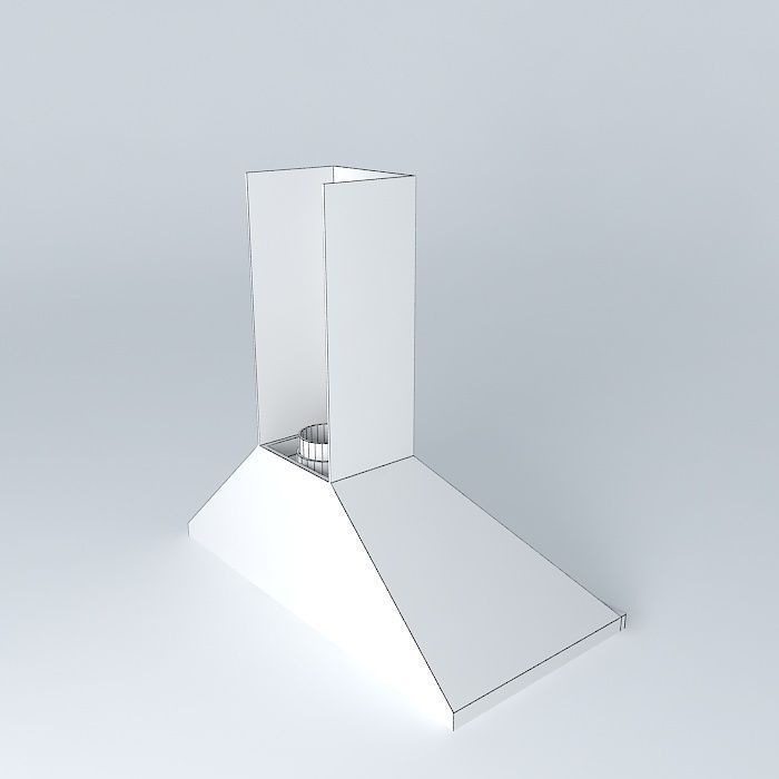 hood 900мм free 3D model | CGTrader