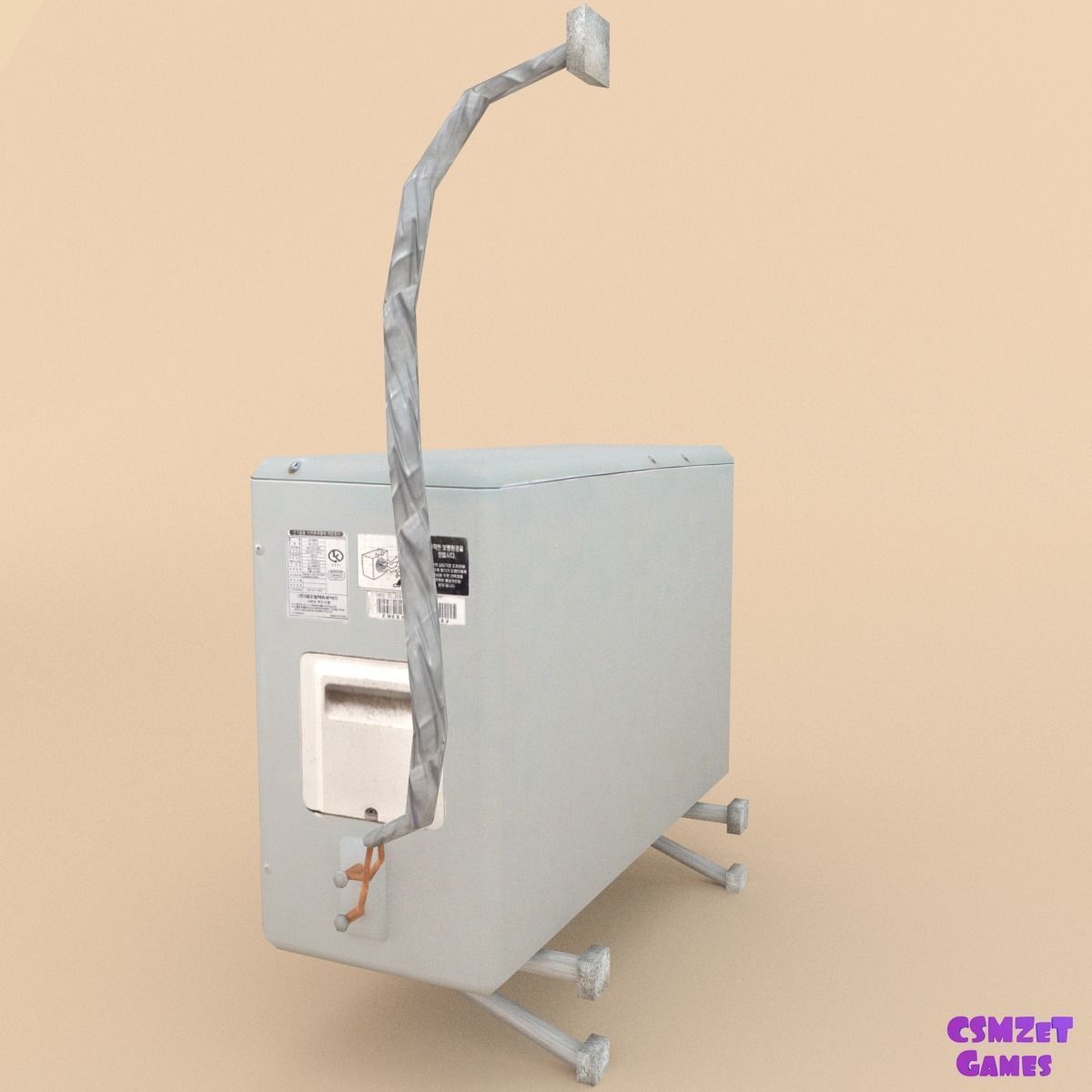 3D model Air Conditioner Low Poly VR / AR / low-poly | CGTrader