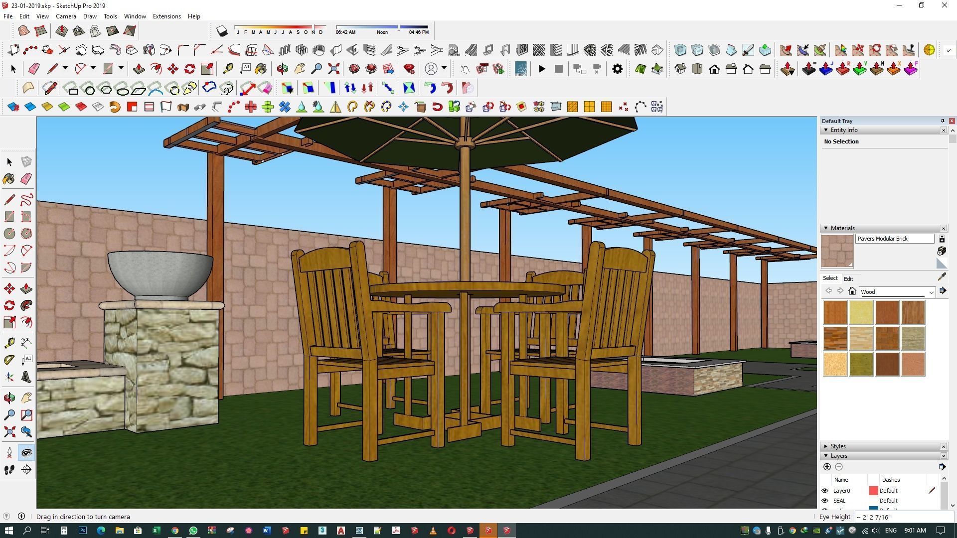 Landscape design 3d model and render in lumion 3D model | CGTrader