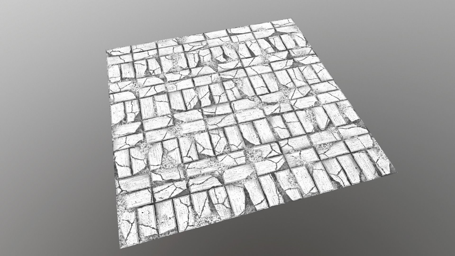 3D model Pavers brick floor VR / AR / low-poly | CGTrader