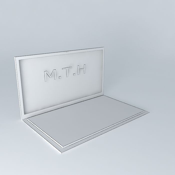 Basic Laptop free 3D model | CGTrader