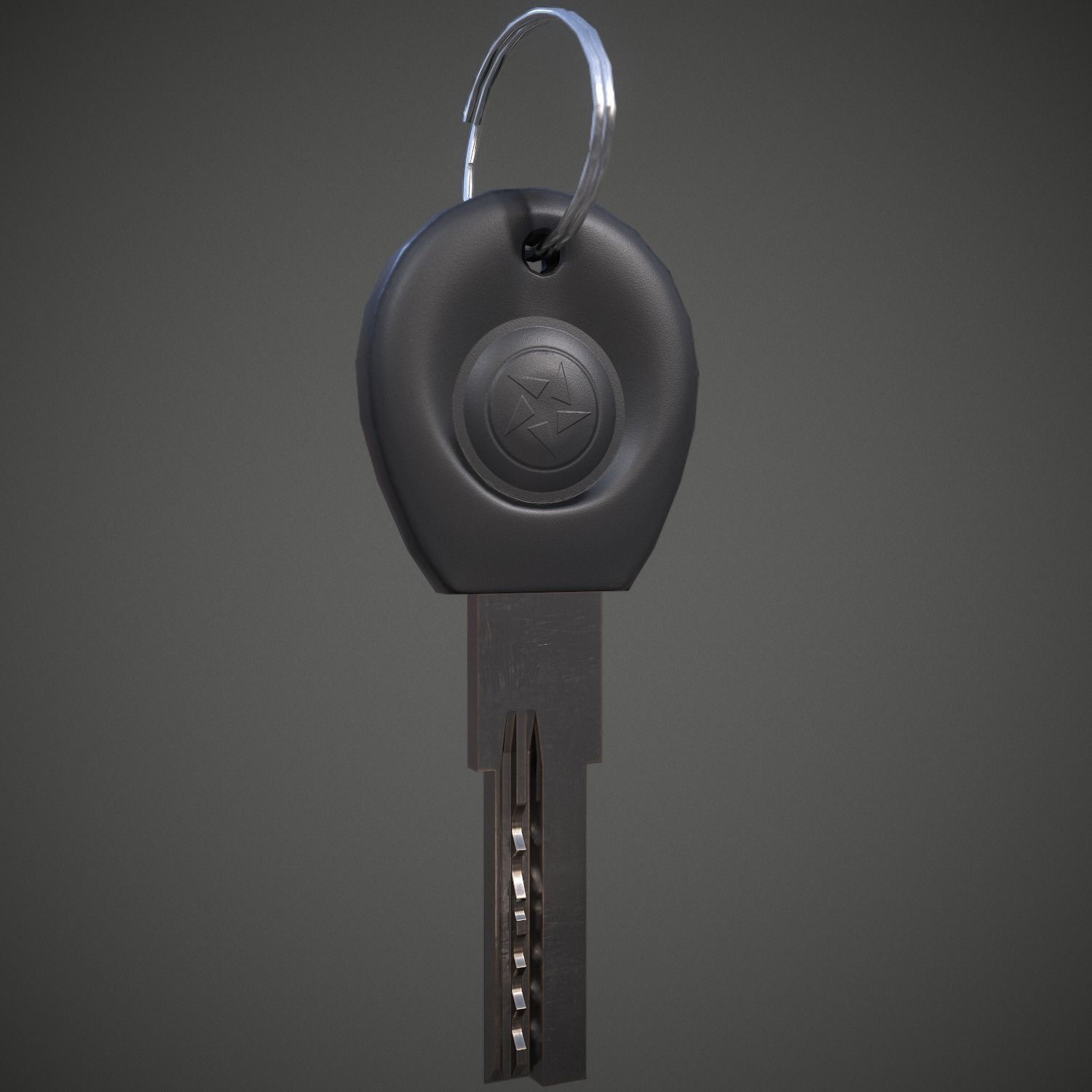 3D model Realistic Door Key Lowpoly with a set of 5 PBR materials VR ...