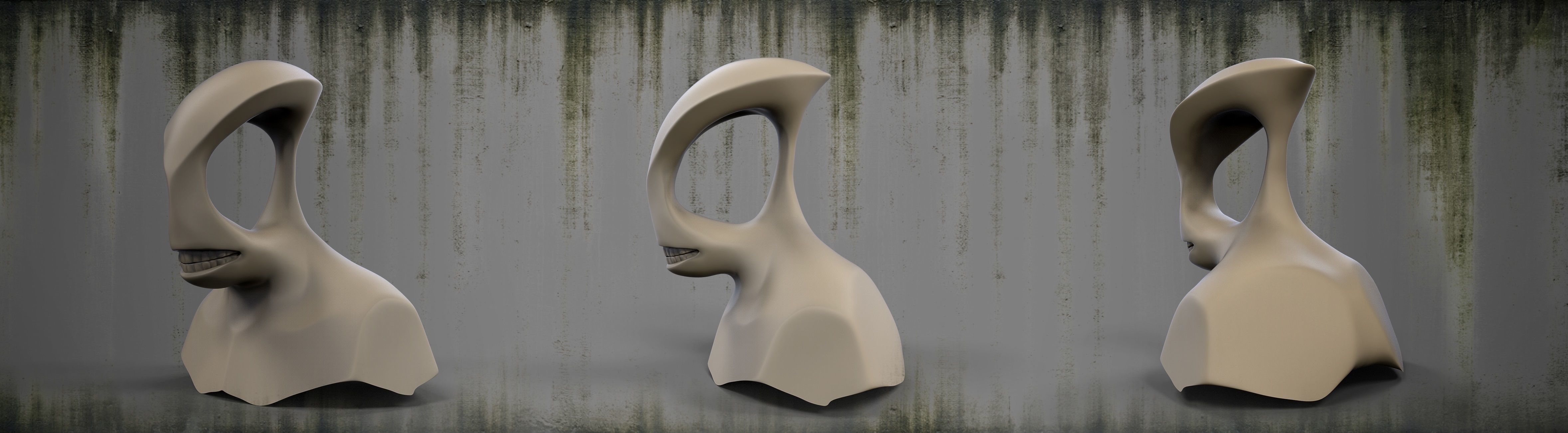 Weird Head 3D model | CGTrader