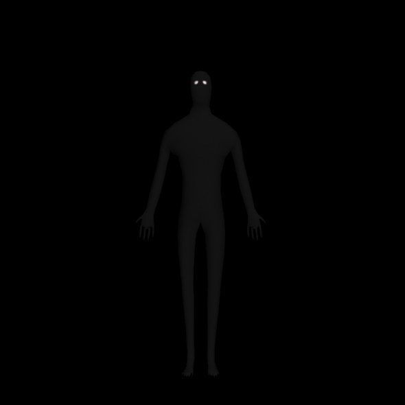 3D model Shadow man VR / AR / low-poly | CGTrader